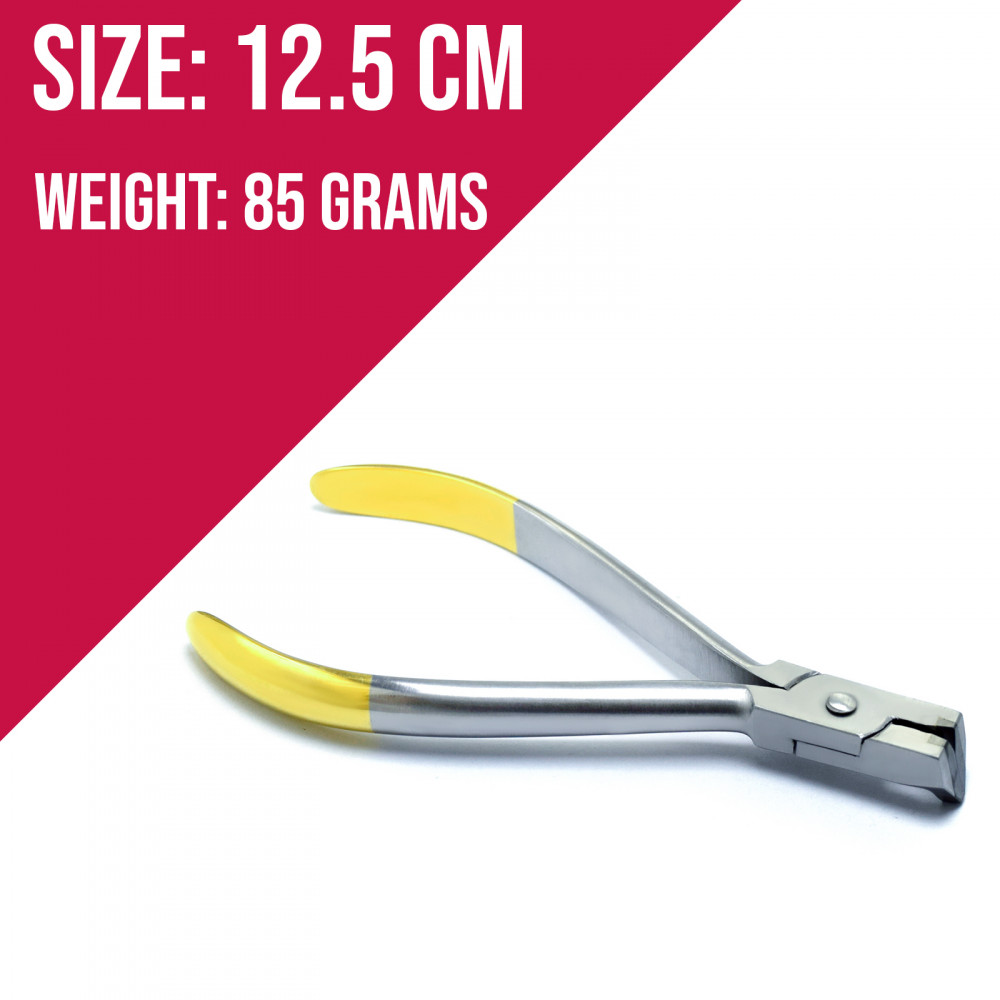 Orthodontic Distal End TC Wire Cutter Ligature Braces Toothed Pliers ...
